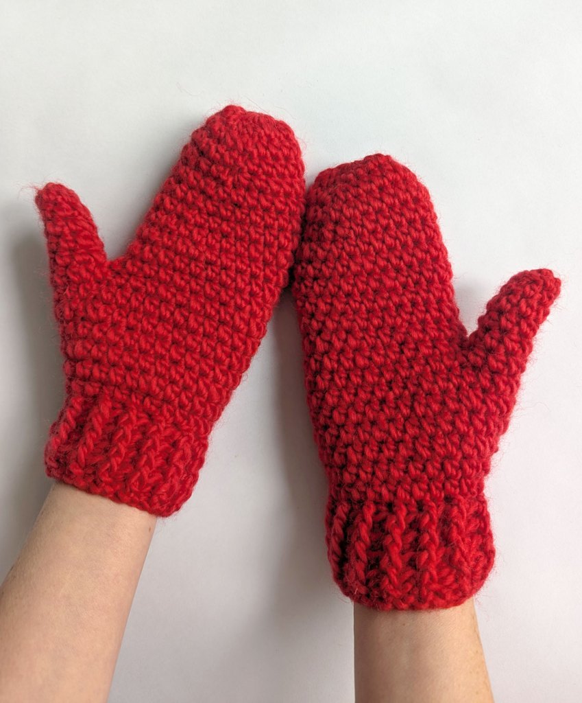 Chunky Crochet Mittens - Zeens and Roger
